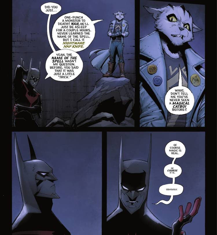 Batman Beyond's New Sidekick Fixes the Bat-Family's Biggest Weakness