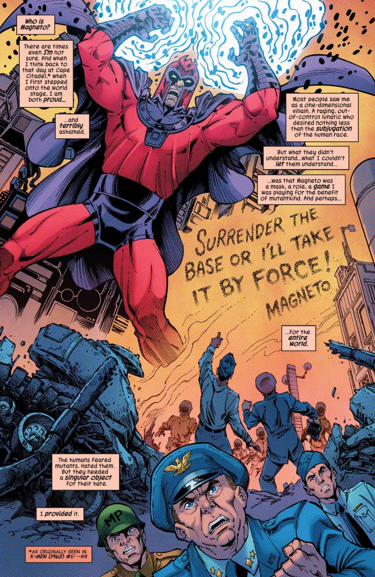 Magneto Admits His Villain Persona Was Just an Act (To Help the X-Men)