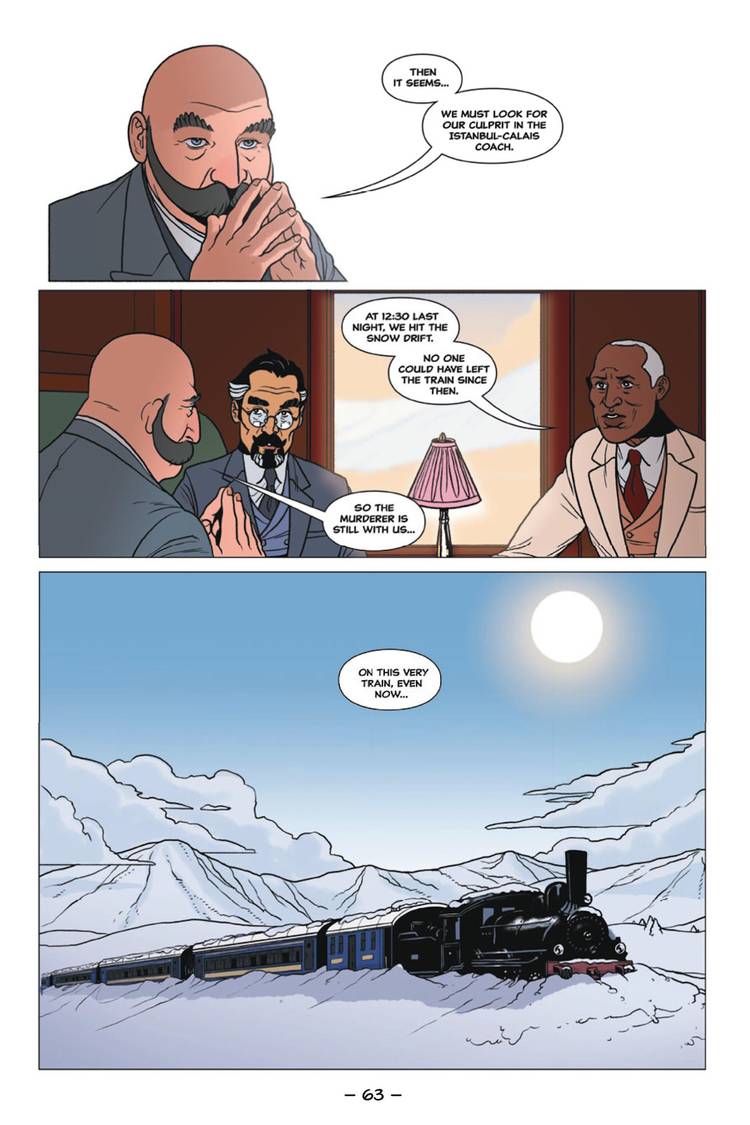 First-Look Preview of Murder on The Orient Express: The Graphic Novel ...