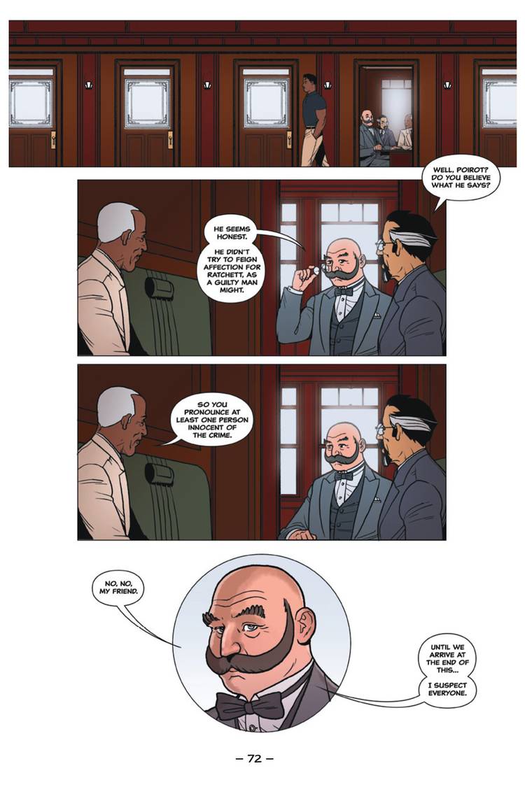 First-Look Preview of Murder on The Orient Express: The Graphic Novel ...
