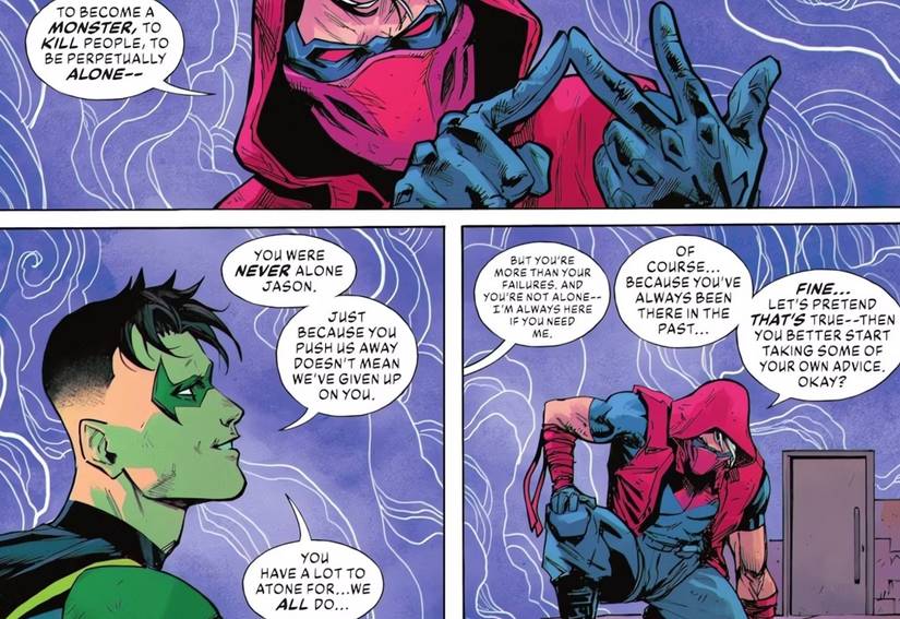Red Hood's Vicious Bat-Family Rivalry Is Finally Settled for Good