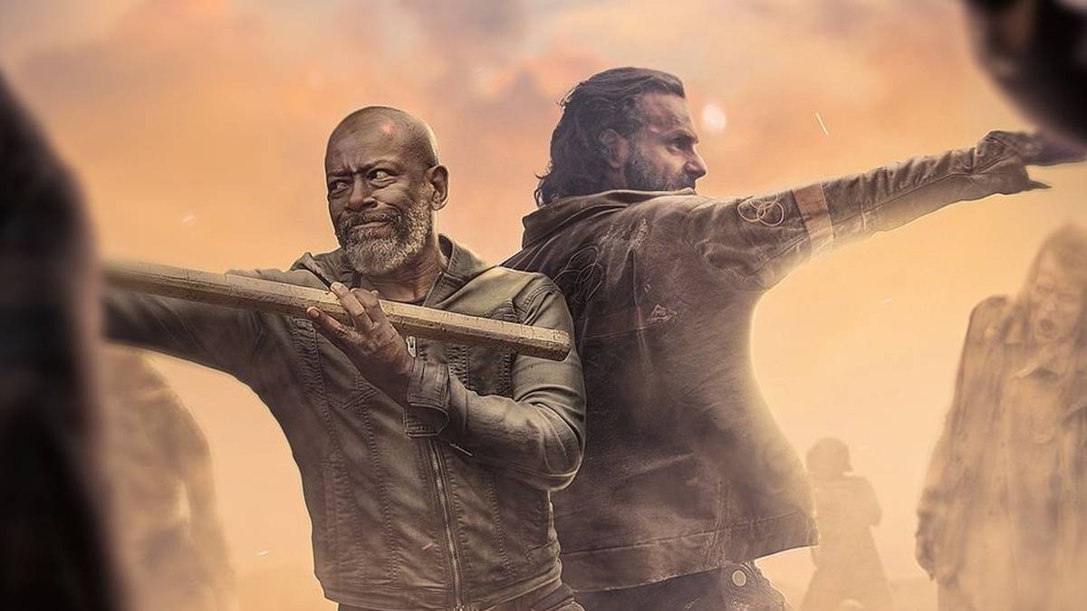 Rick & Morgan Reunite For One Last Battle In Walking Dead Poster That ...