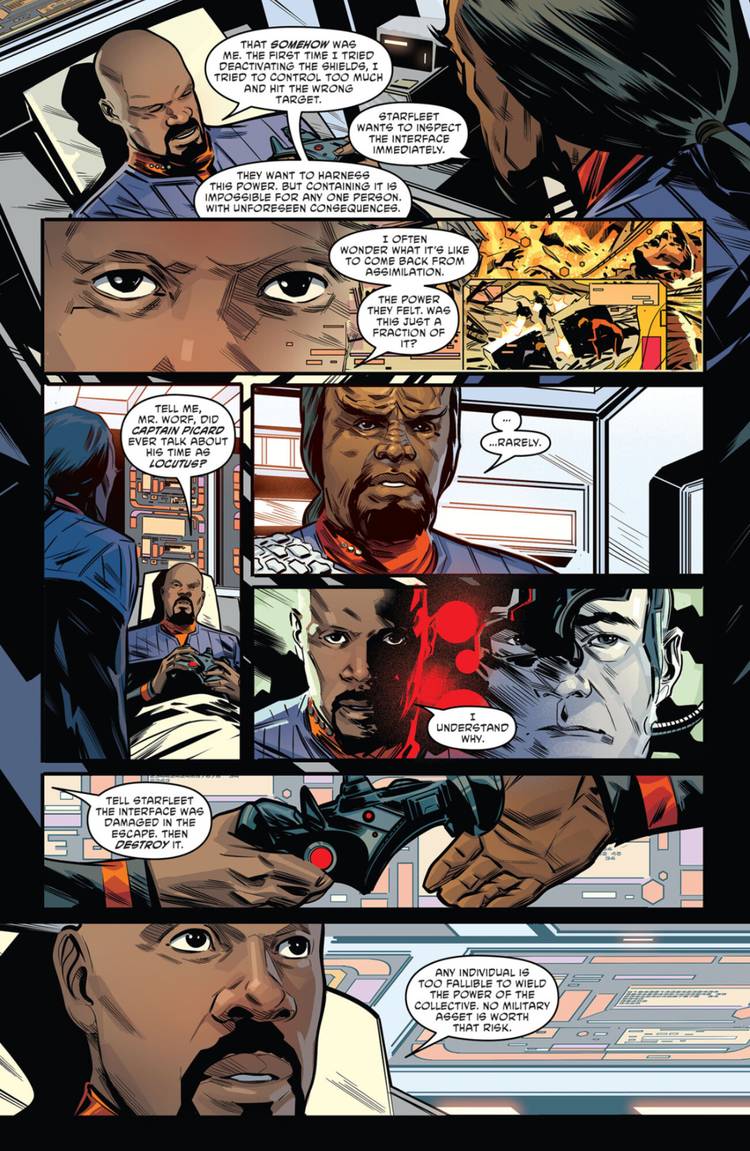 Benjamin Sisko's New Borg Connection Explains How He Forgave Picard