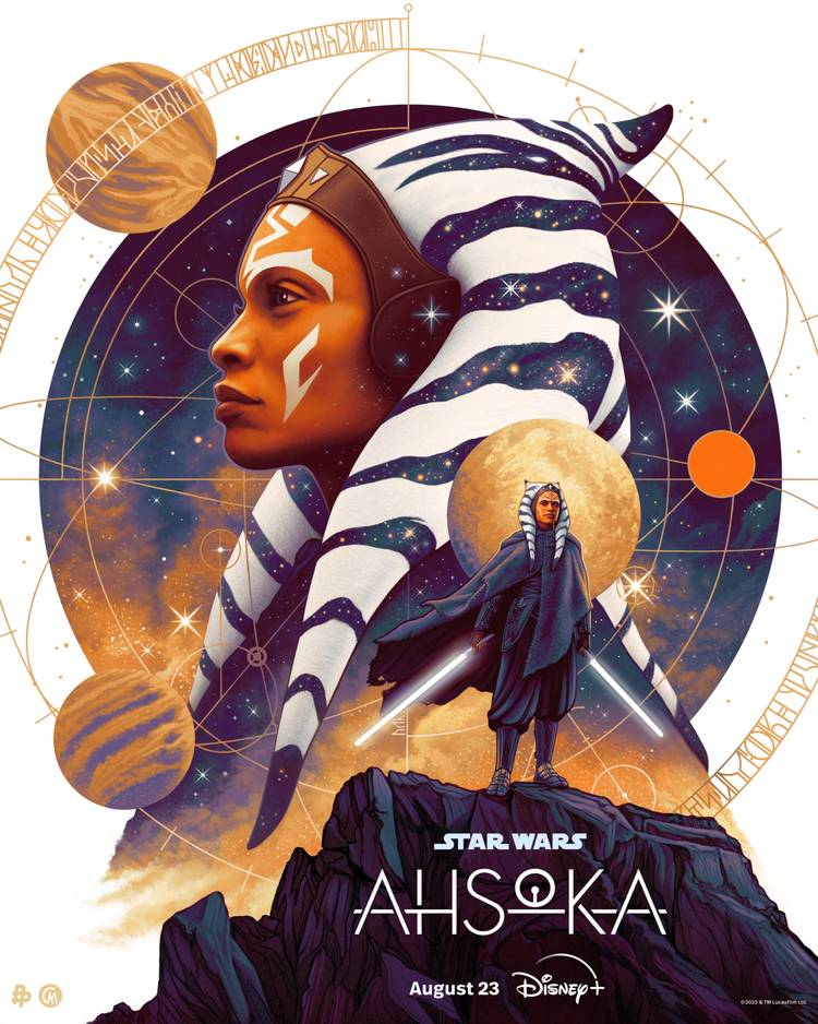 Stunning New Ahsoka Poster Teases Her Journey Into The Unknown Regions