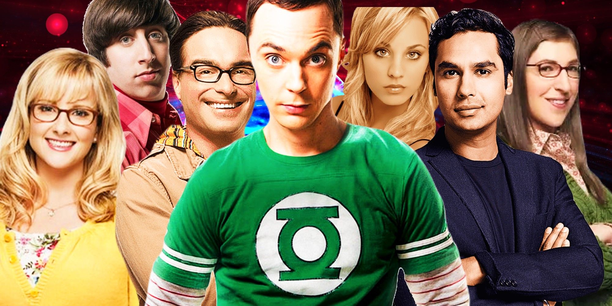 How Old Every Main The Big Bang Theory Character Is (Beginning, End ...