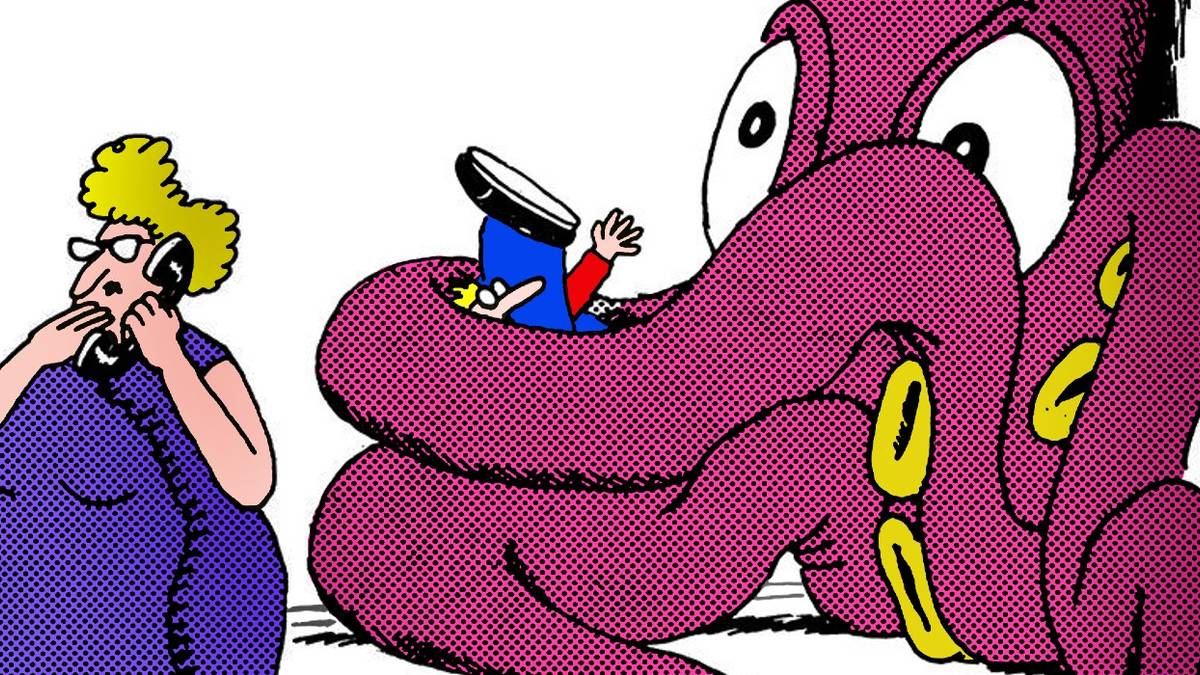 The Far Side's Freaky Giant Squid Is Everything That Makes Its Comics Great