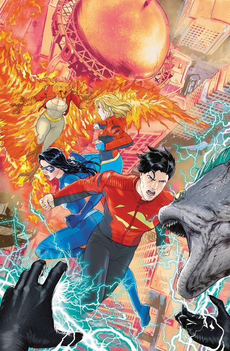 Power Girl Unleashes Her New FLAMEBIRD Form in DC's Beast World Tour