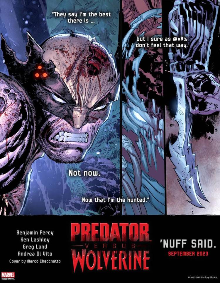 "The Longest Hunt": Wolverine vs Predator Confirms Logan Has a New ...