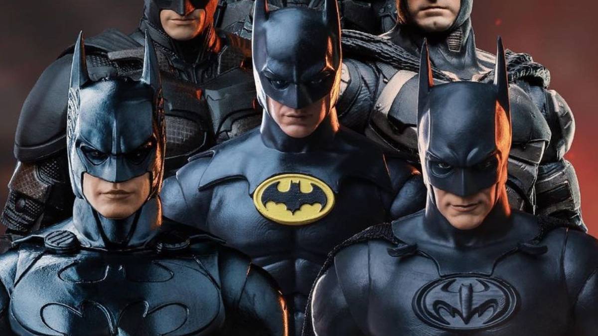 6 Live-Action Versions Of Batman Get Their Own Spider-Verse Style ...