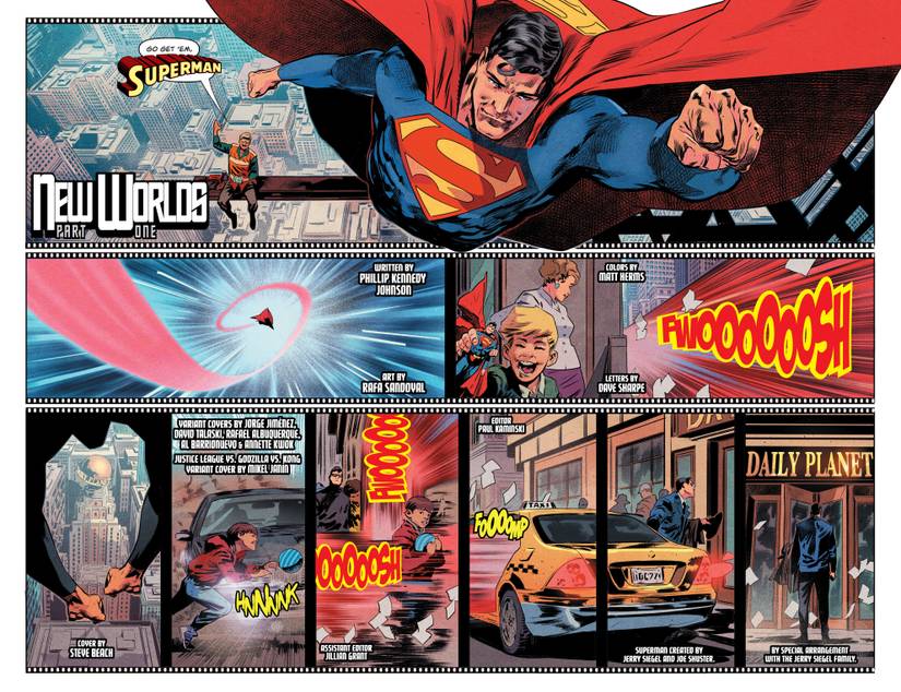 Superman Showcases His True Speed with New Alternative to Changing in a ...
