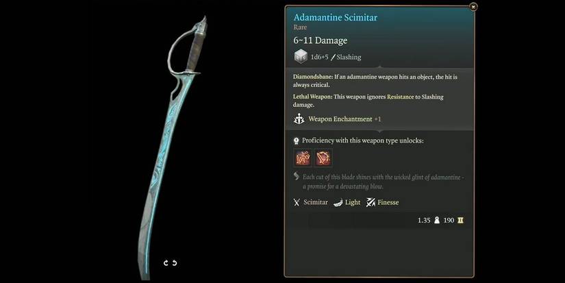 10 Best Finesse Weapons In Baldur's Gate 3