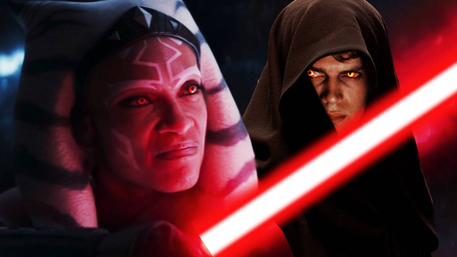 Why Ahsoka Has Sith Eyes When Fighting Anakin