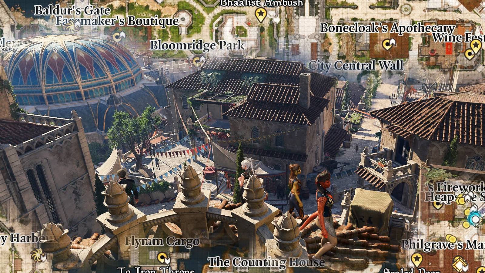 Baldur's Gate 3: How to Find Lower City