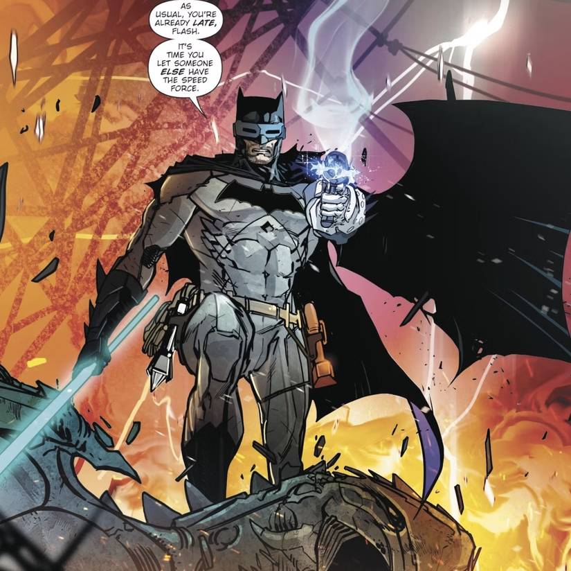How Batman Stole Flash's Speed Powers to Become the Red Death
