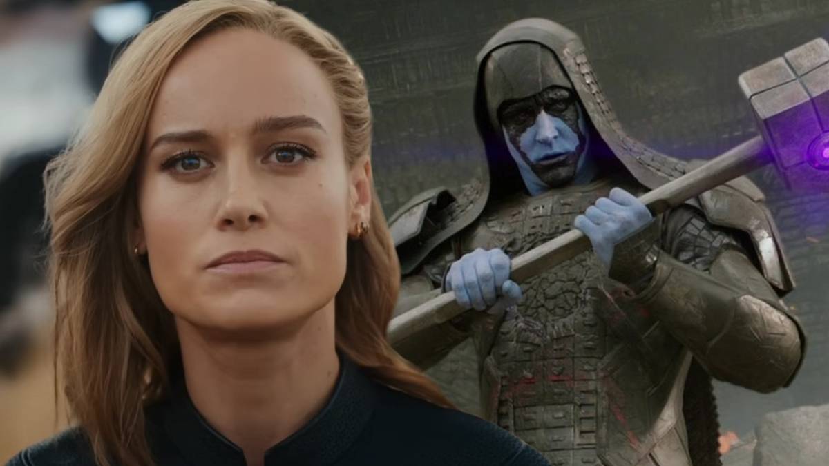 Why The Marvels' Villain Has A Hammer Like Ronan's From Guardians of ...