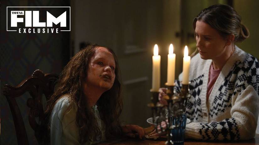 The Exorcist: Believer Image Shows Off Creepy Possession Makeup To ...