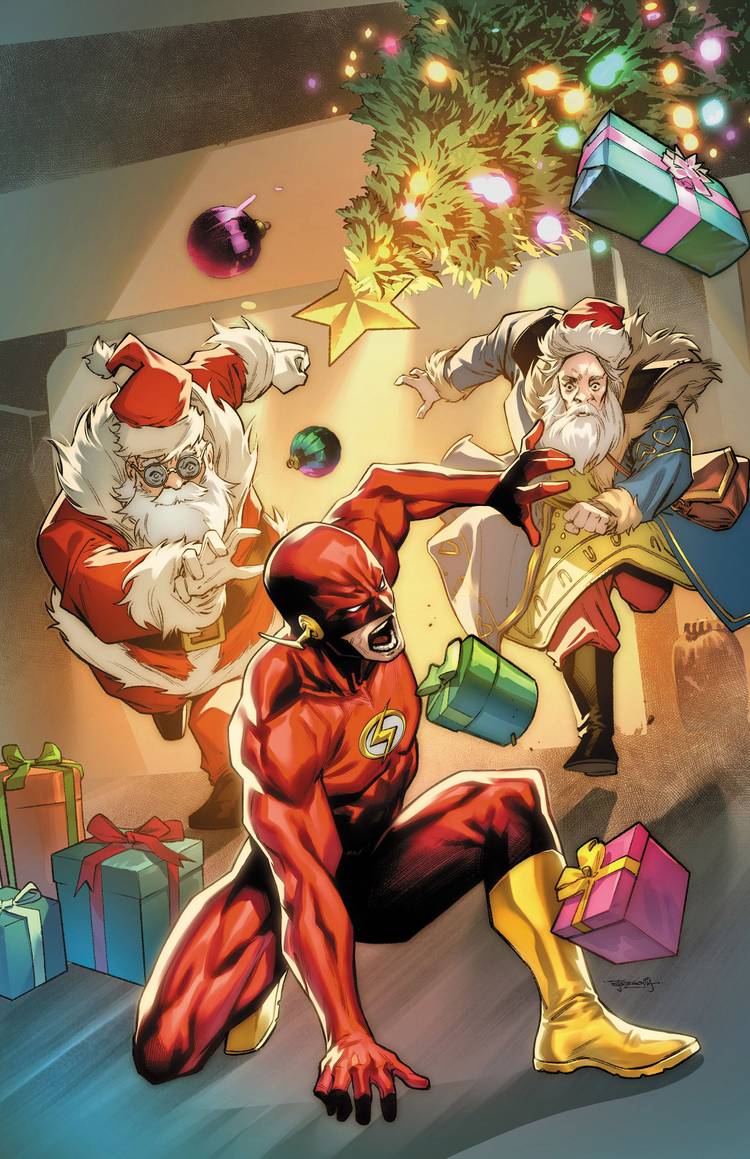 The Justice League’s Greatest Covers Get a Hilarious Holiday Twist