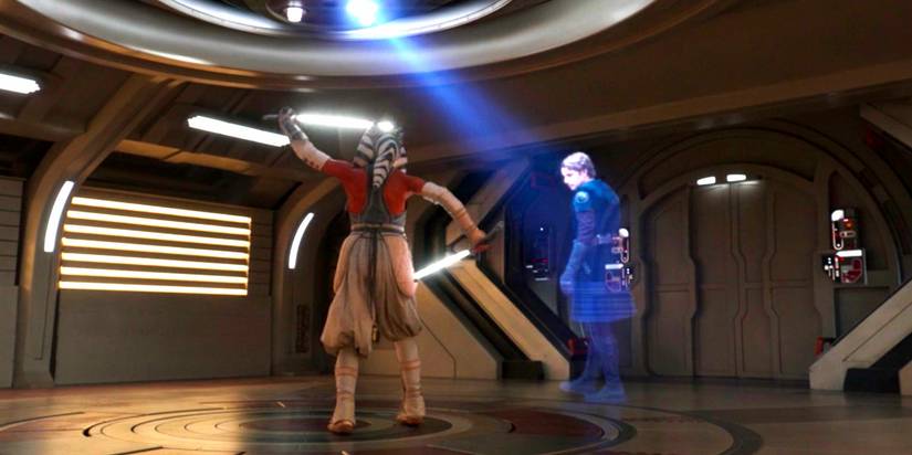 Ahsoka Episode 7's Anakin Training Video Breaks The Star Wars Timeline