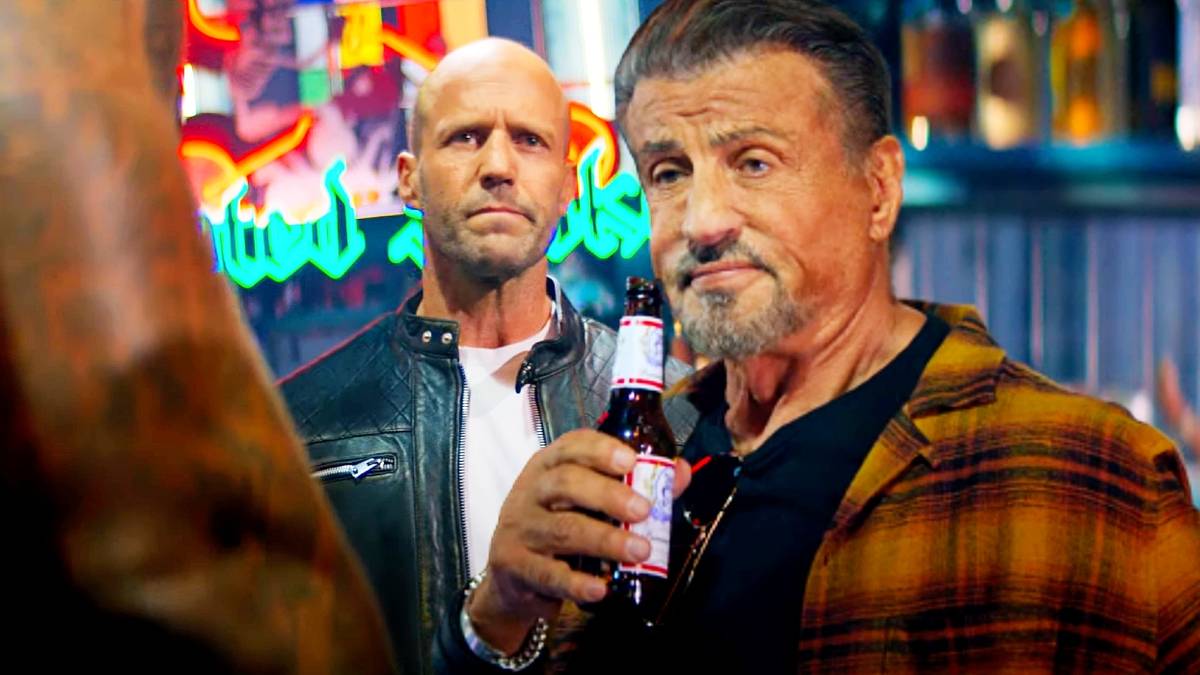Jason Statham & Sylvester Stallone Team Up For A Bar Fight In ...