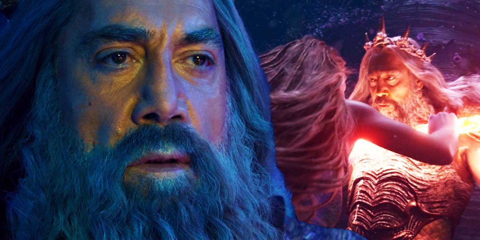 Who Plays King Triton In The Little Mermaid 2023