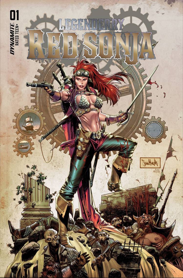 'Steampunk Red Sonja': The Beloved Heroine Returns With Batman: White ...