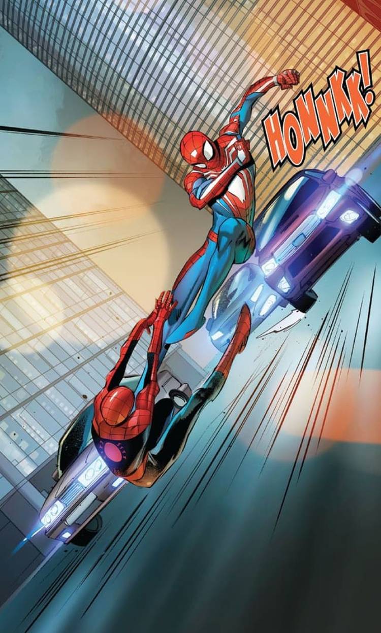 Historic Spider-Verse Crossover Brings Sony Video Game Spider-Man to ...
