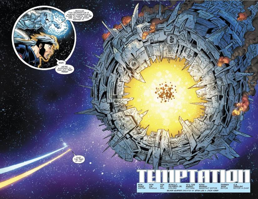 Silver Surfer's New Enemy Makes Galactus Look Like the Warm-Up