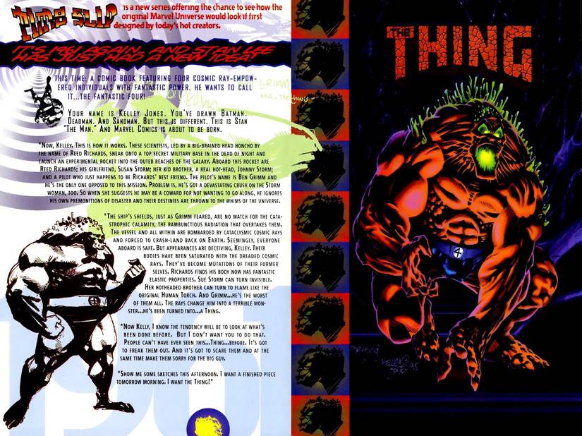 The Thing's Most Extreme Redesign Makes the Hulk Look Friendly