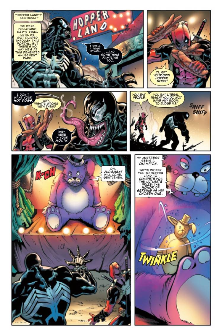 Venom vs Deadpool Decides Who Gets Marvel's New Infinity Gauntlet