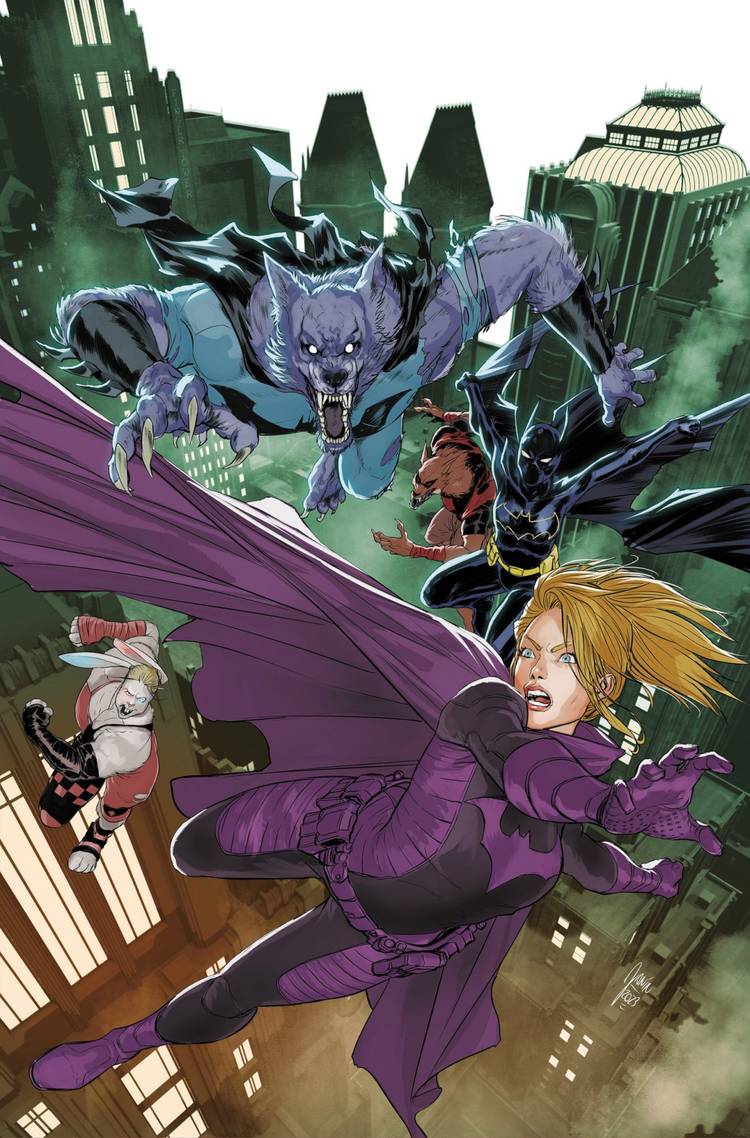 Batman's Terrifying Wolf Form Debuts in Beastly New Art