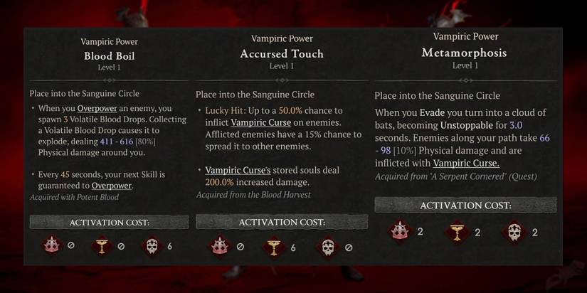 Diablo 4: Vampiric Powers Guide (Unlocks, Effects, & Pact Armor)