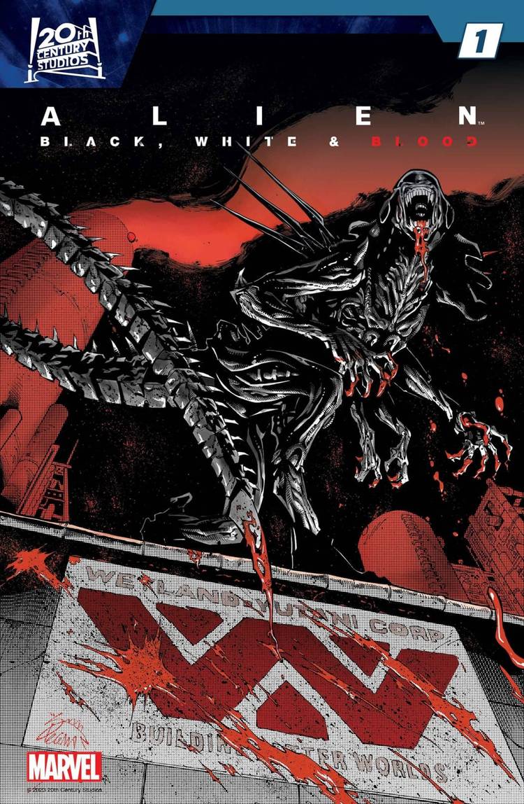 ALIEN Gets the Violent Anthology it Deserves in New Black, White ...
