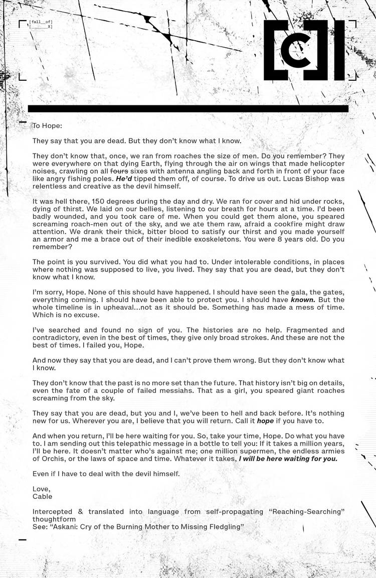 A Surprising X-Man is Marvel's Most Caring Father