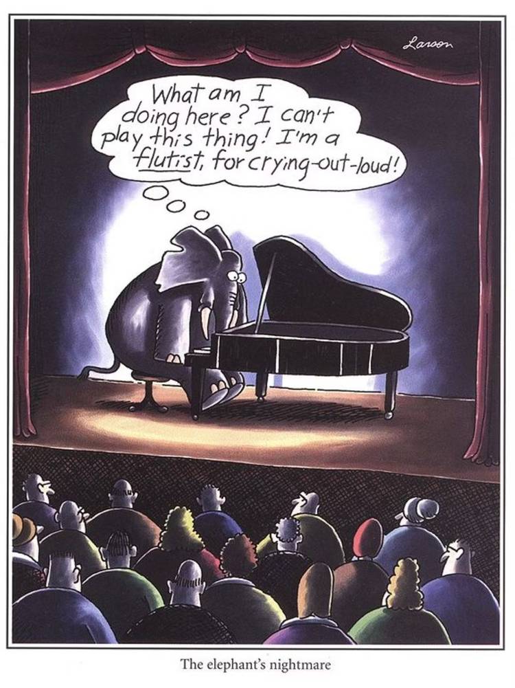 10 Funniest Far Side Comics Starring Elephants