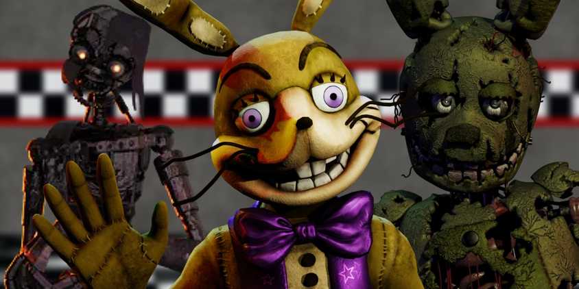 All Animatronics in FNAF 2, Ranked Least To Most Scary