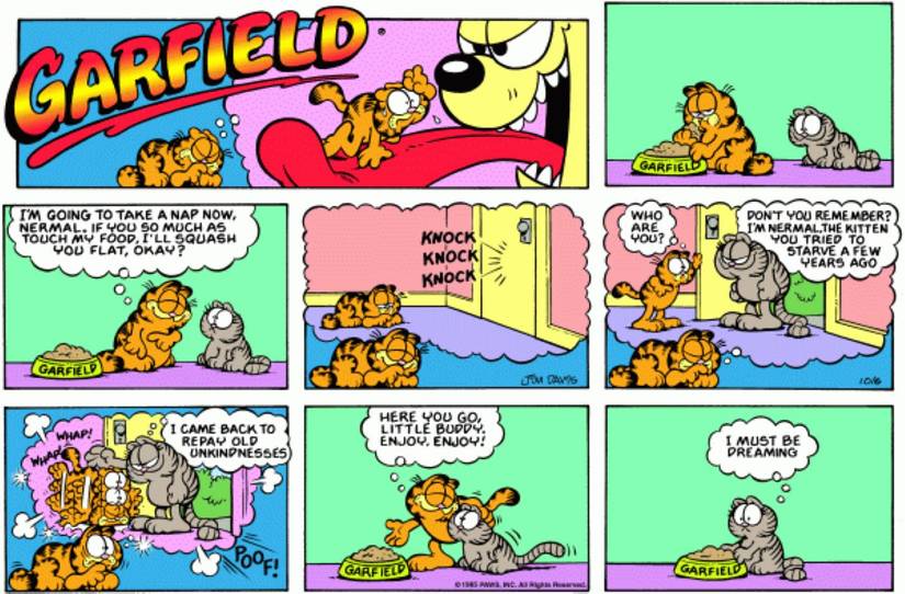 10 Funniest Garfield Comics Starring Nermal