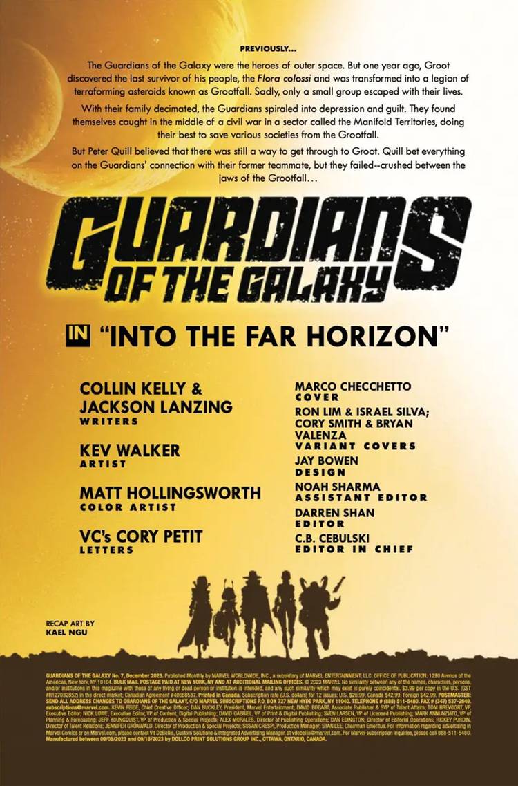 The Guardians of the Galaxy Officially Debut Their Creepy New Codename