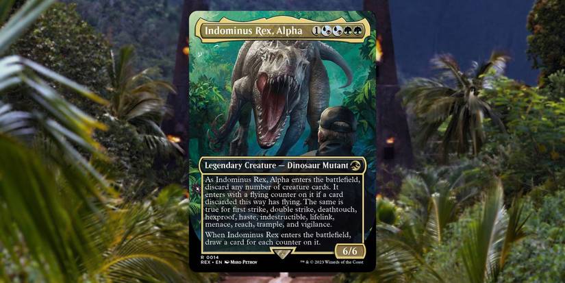 10 Coolest Magic: The Gathering Cards From The Jurassic World Crossover