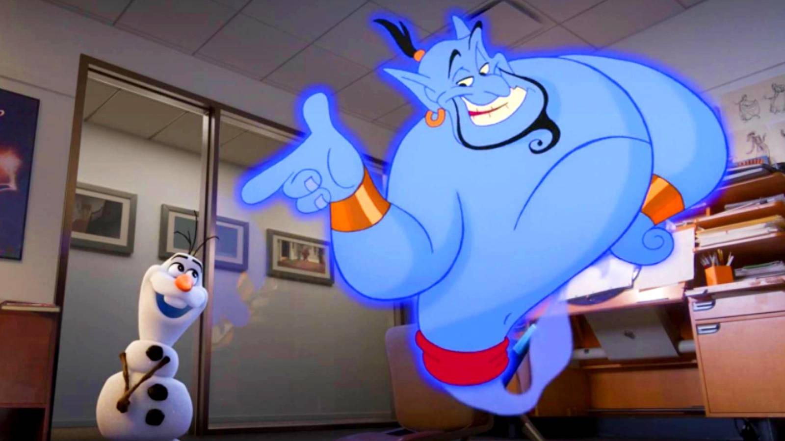How Disney Brought Back Robin Williams' Genie In New Short Revealed
