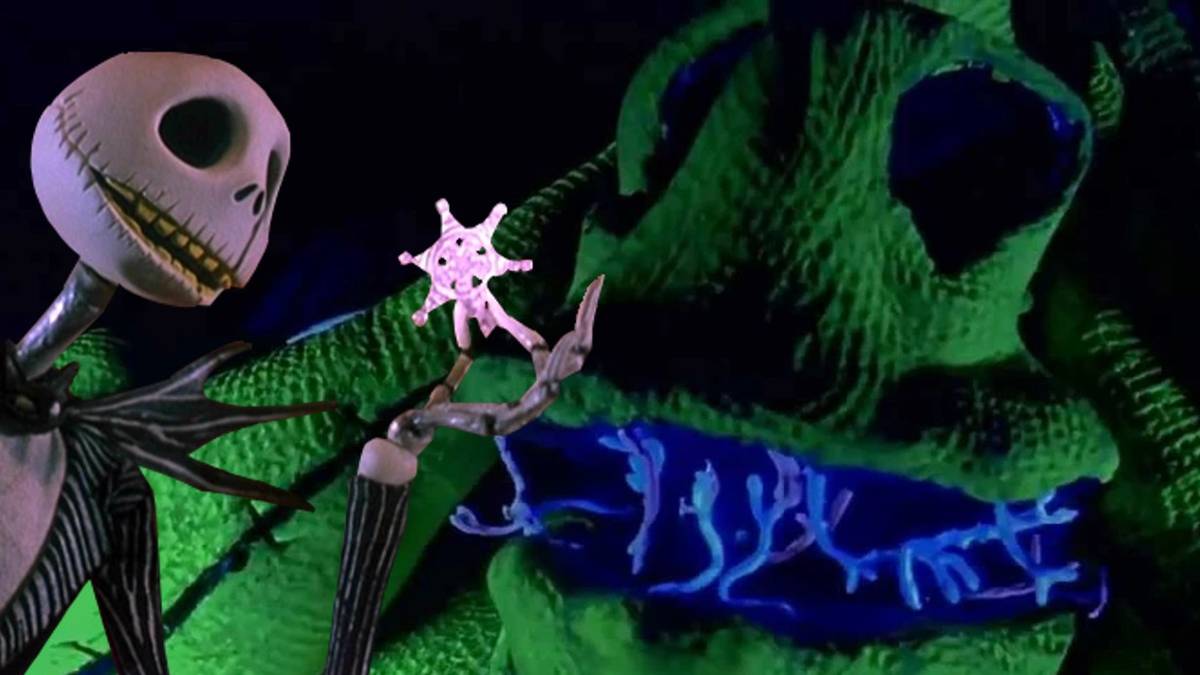 Oogie Boogie Et Jack Skellington The Replica Of Oogie Boogie In " The