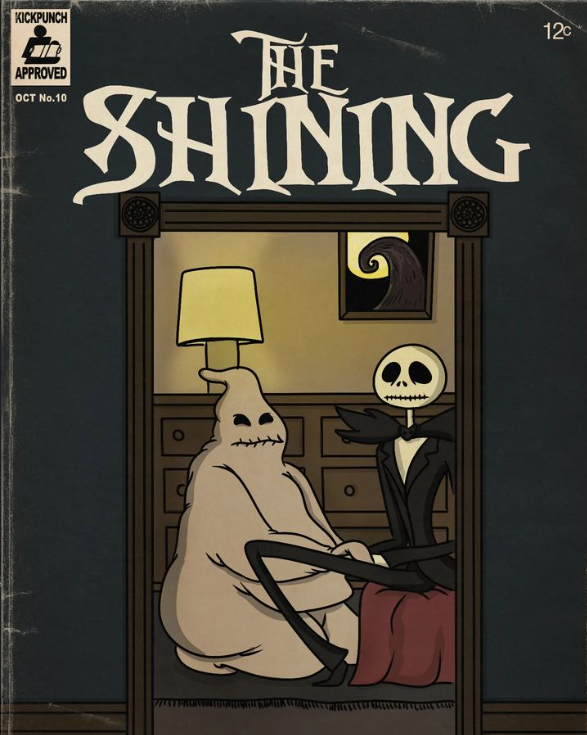 Nightmare Before Christmas Crosses Over With The Shining's Most Bizarre ...