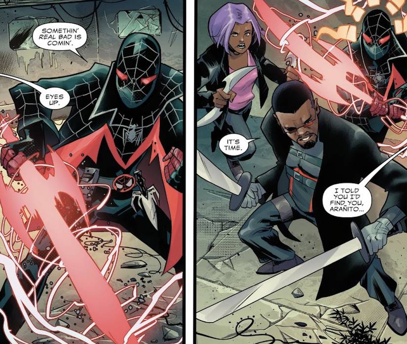 Miles Morales' New Costume Is Packed with Anti-Vampire Weaponry
