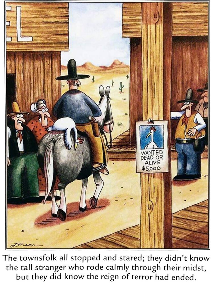 10 Funniest Far Side Comics That Prove It's Obsessed with Chickens