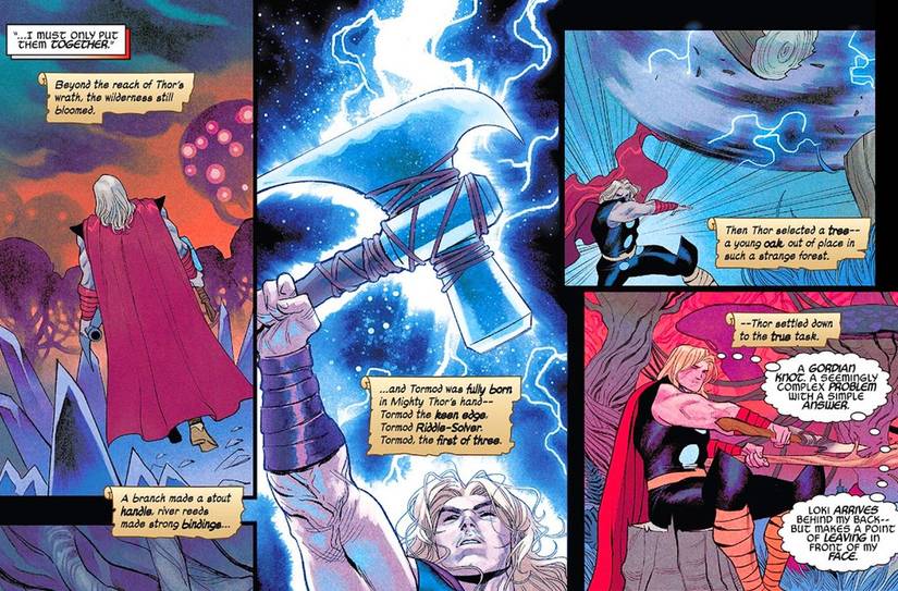 "Tormod the Keen Edge": Thor Officially Forges a New Legendary Weapon ...