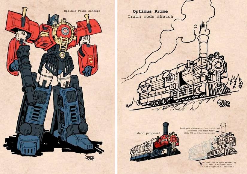 Transformers: 10 Coolest Steampunk Redesigns from Hearts of Steel ...