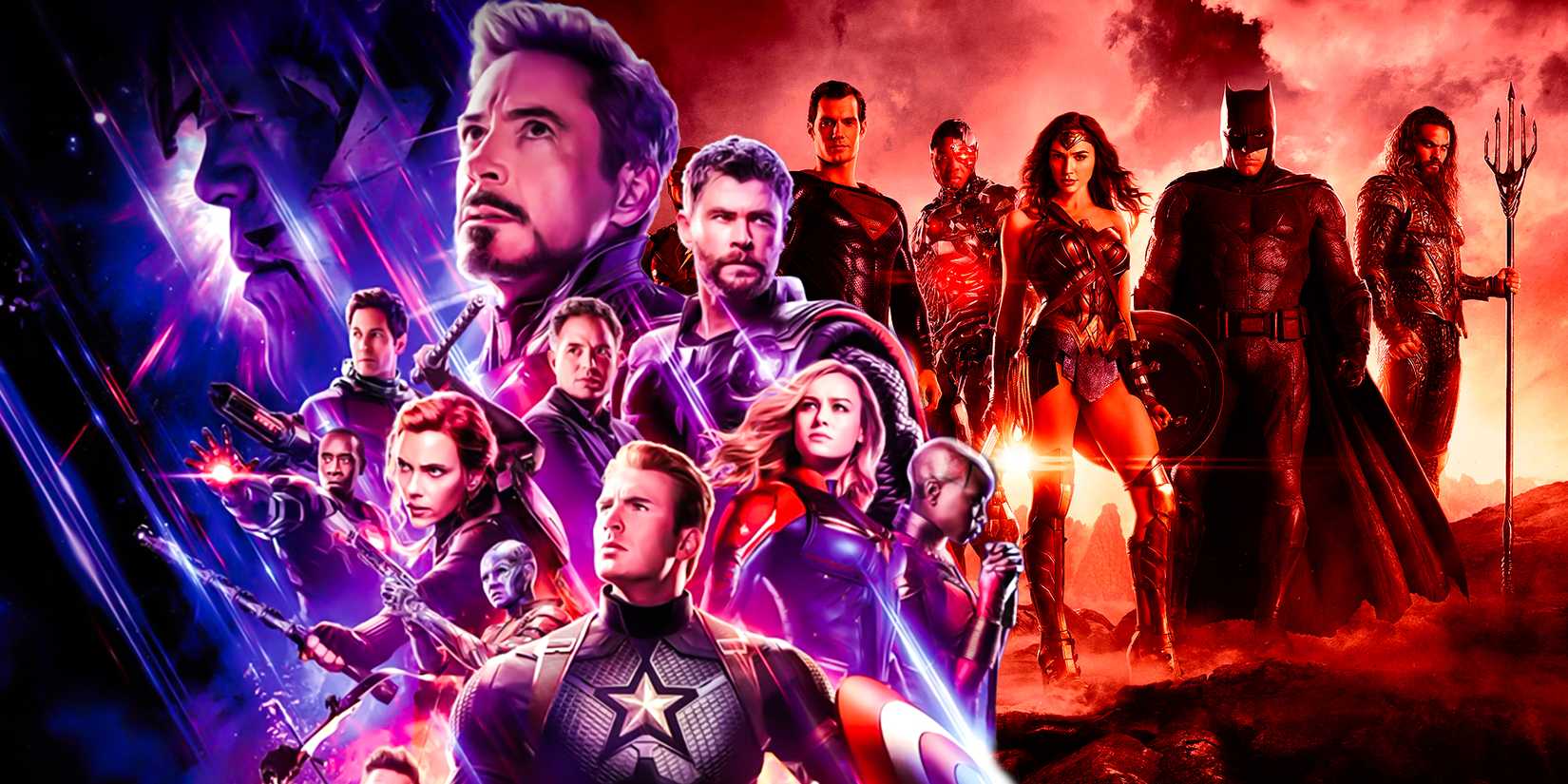 RDJ's Iron Man, Henry Cavill's Superman, Grant Gustin's The Flash & More Team Up In Stunning MCU ...