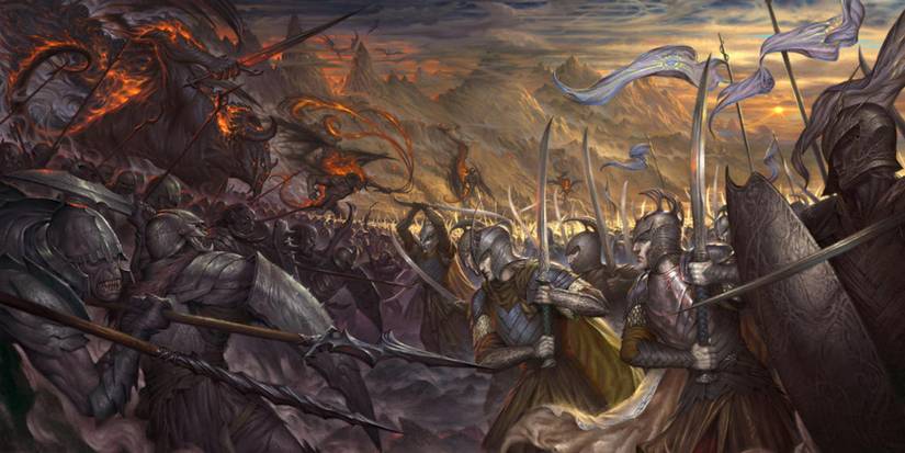 Tolkien's 10 Biggest Battles That Happened Before Lord Of The Rings