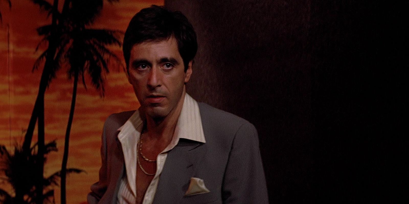 Al Pacino's Iconic Gun Scene In 1983 Cult Classic Gets Some Compliments ...