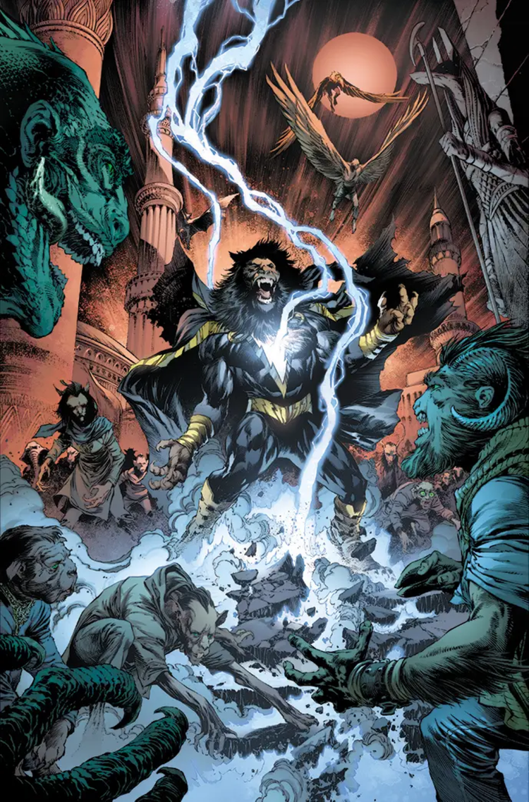 Black Adam's Bloodthirsty Transformation Revealed as Beast World Hits ...