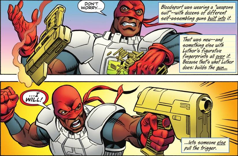 Bloodsport's DCEU Armor Enters Official DC Canon with a Surprising Origin